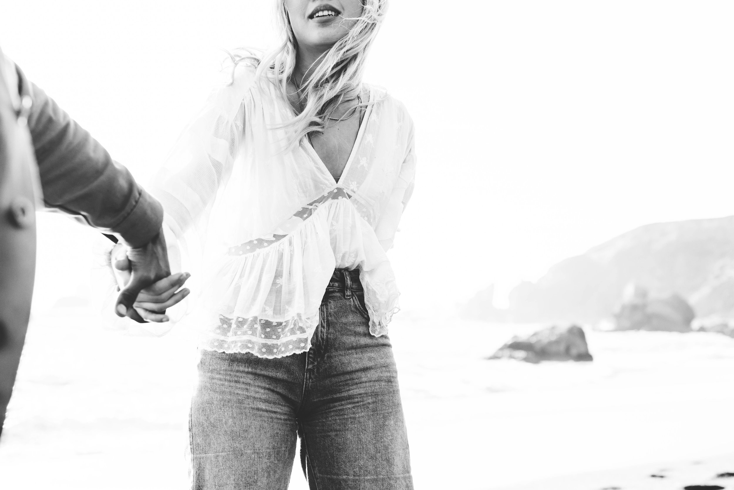 Ellie and Justin | Shell Beach, California Styled Couples Session ...