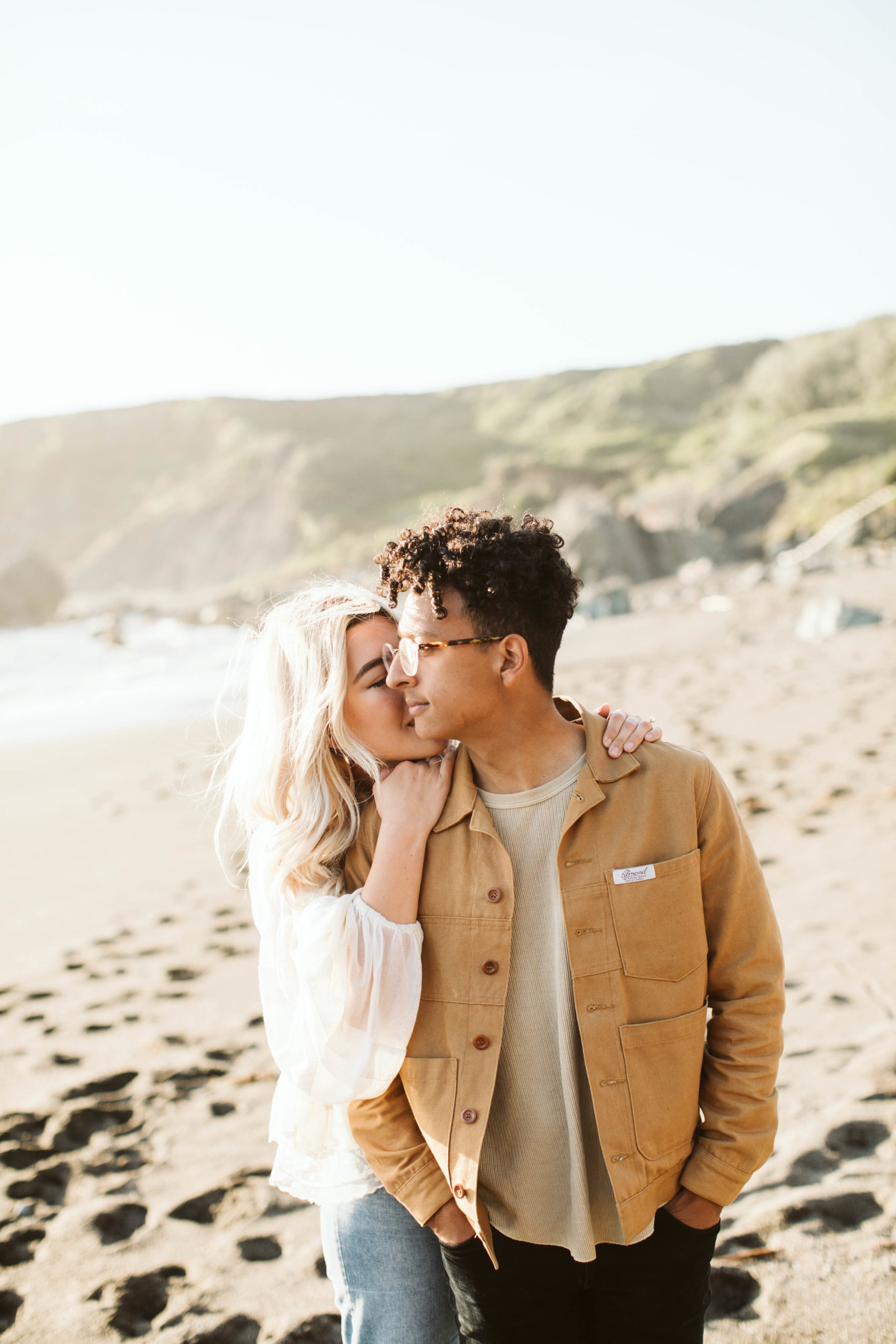 Ellie and Justin | Shell Beach, California Styled Couples Session ...